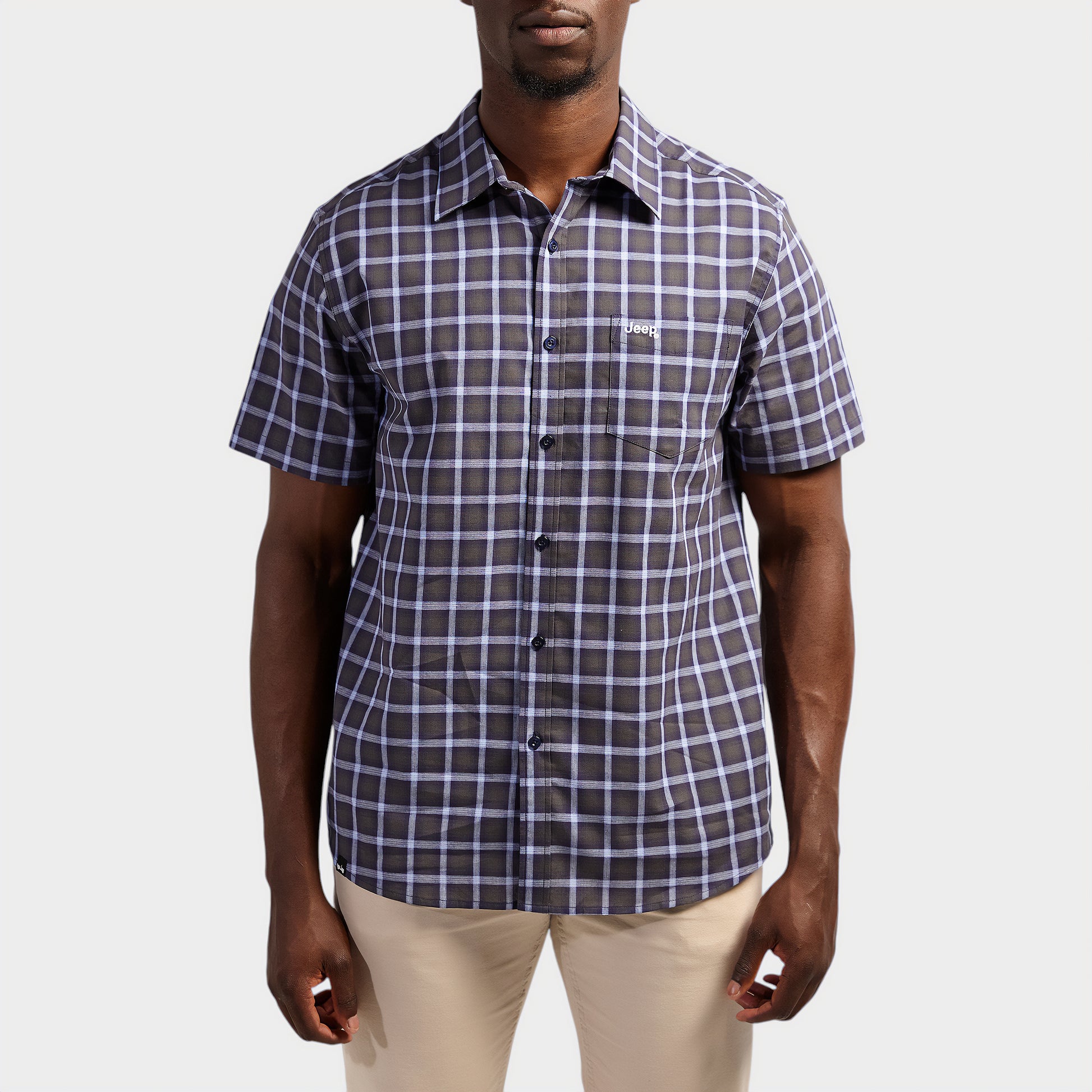 Classic Short Sleeve Check Shirt